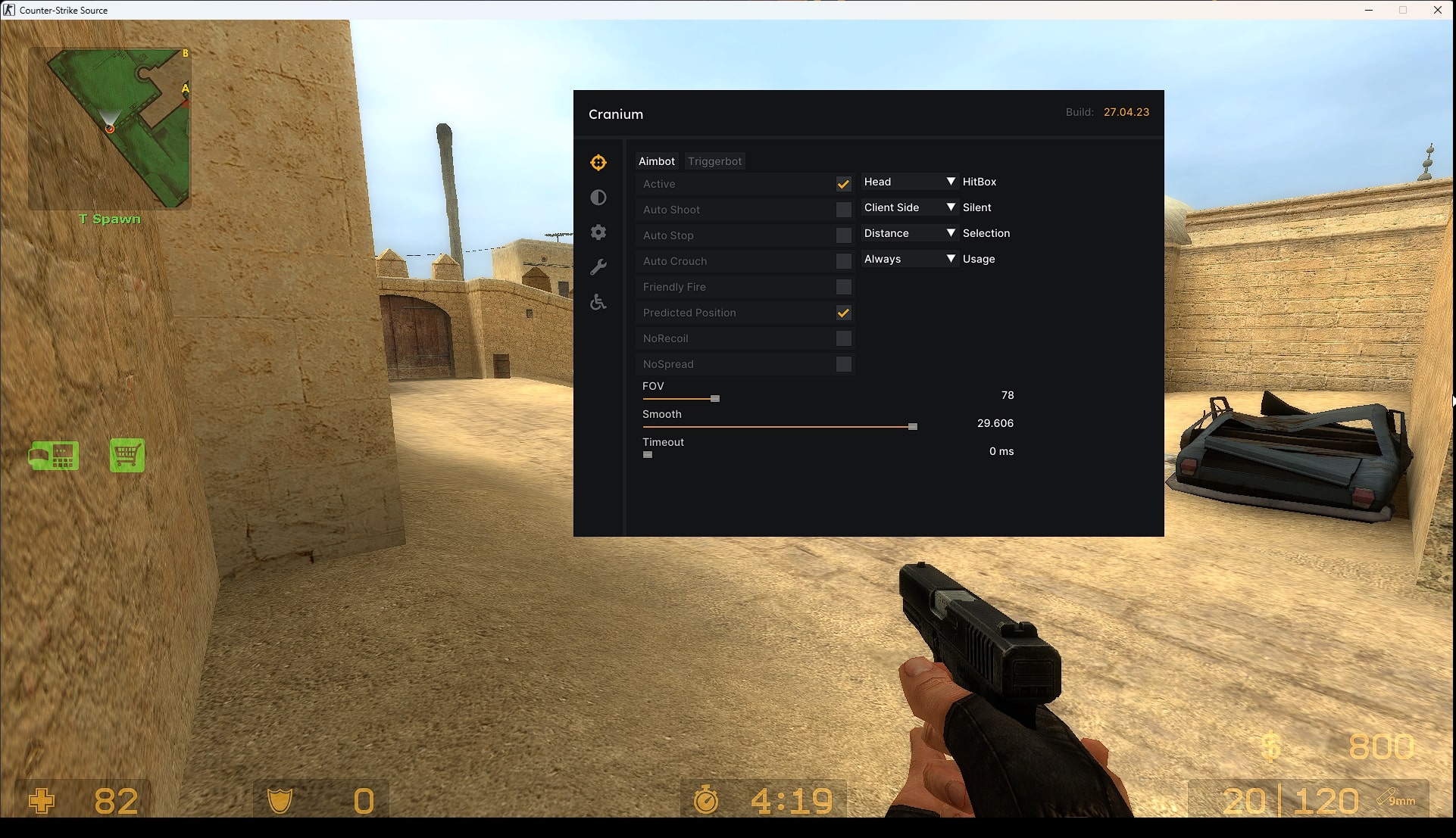 Cheats for CS:Source / Counter-Strike: Source