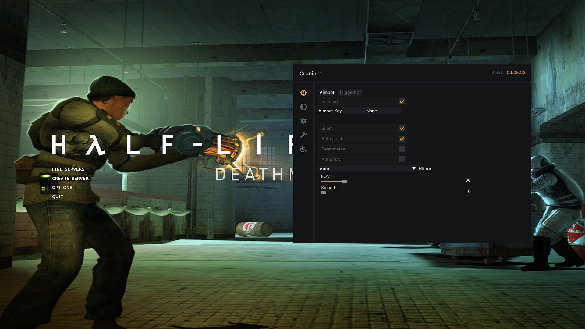 Читы для HL2: Deathmatch / Half-Life 2: Deathmatch