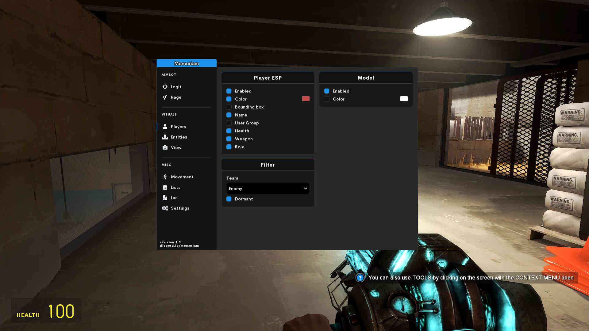 Читы для Garry's Mod