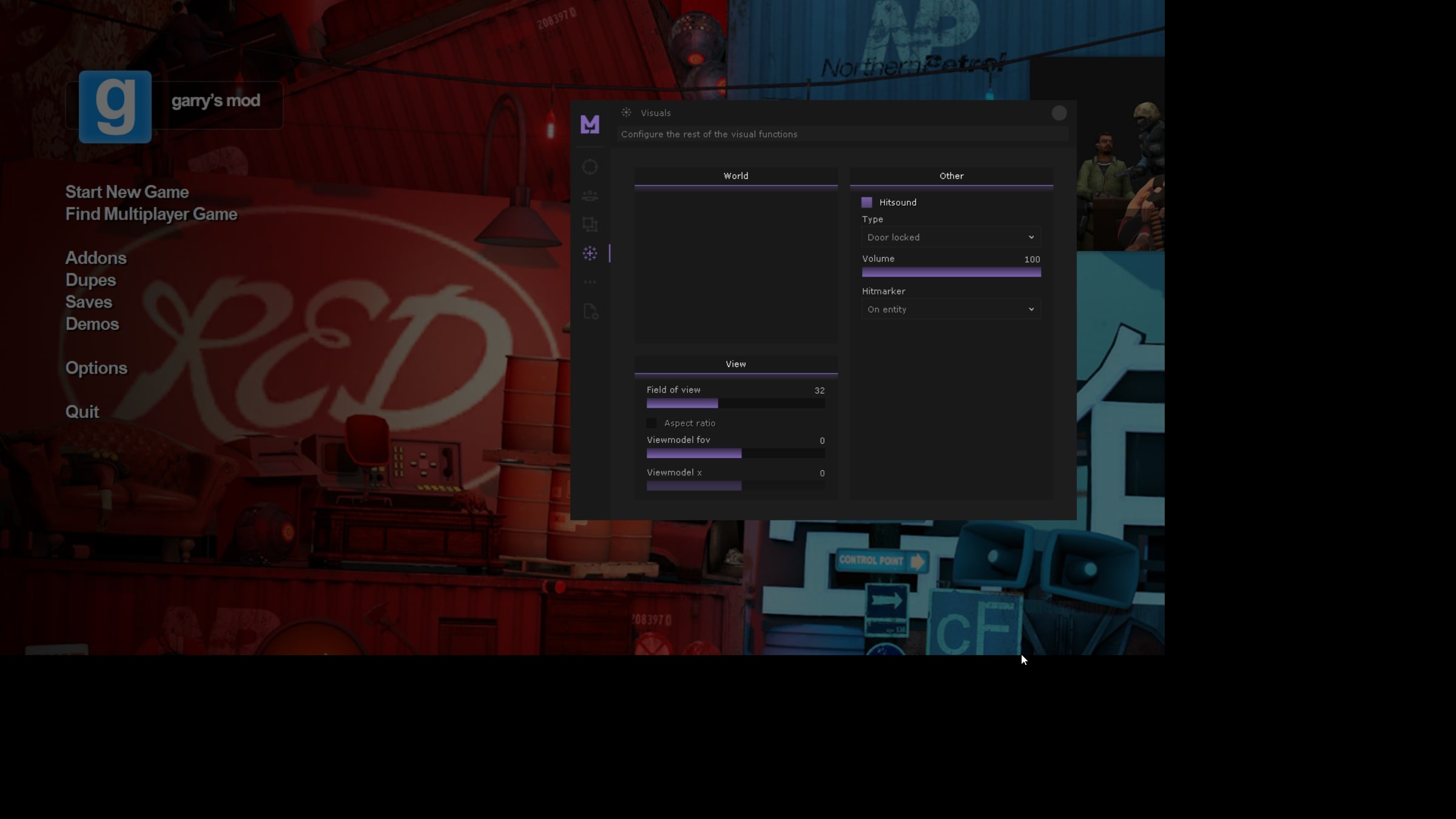 Cheats for Garry's Mod