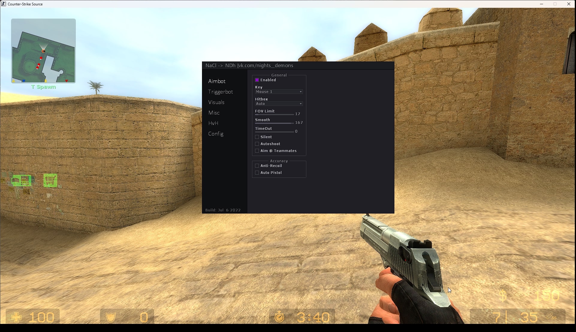 Cheats for CS:Source / Counter-Strike: Source