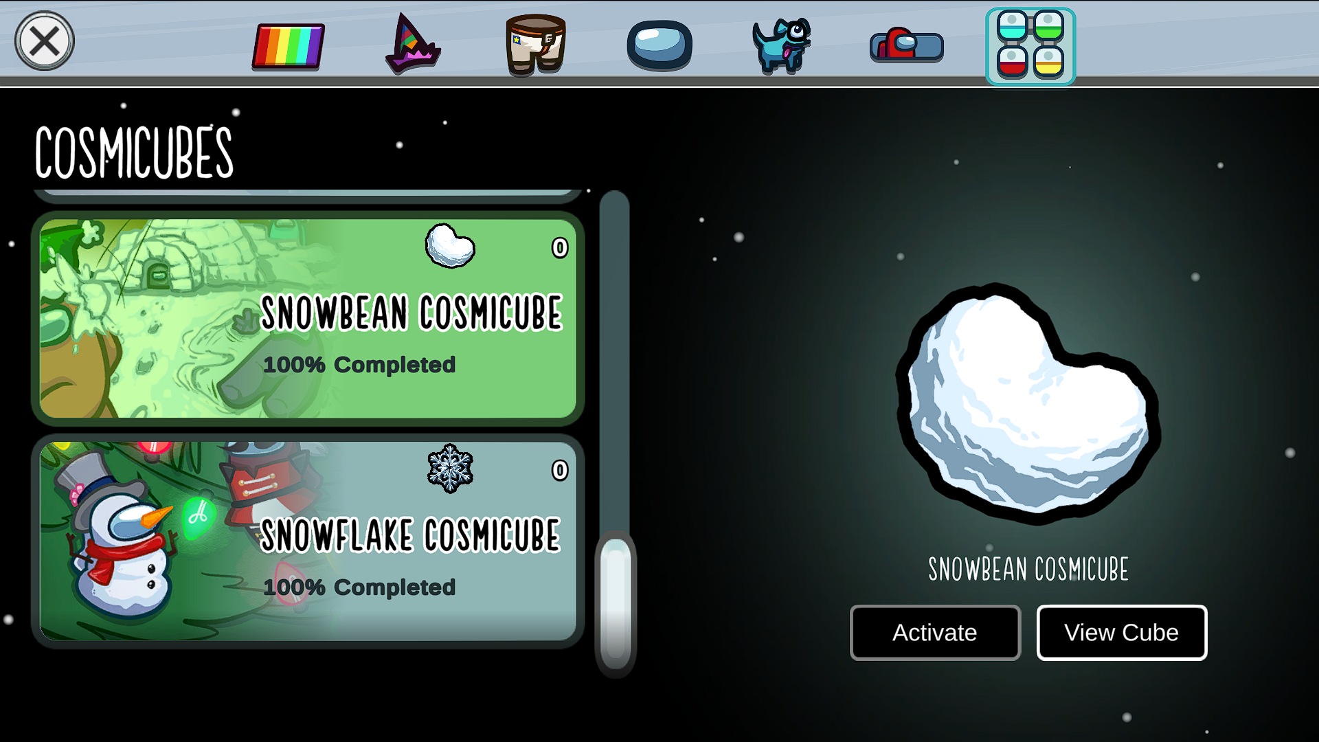 AmongUsCosmetics - Интвентори чейнджер | InventoryChanger для Among Us