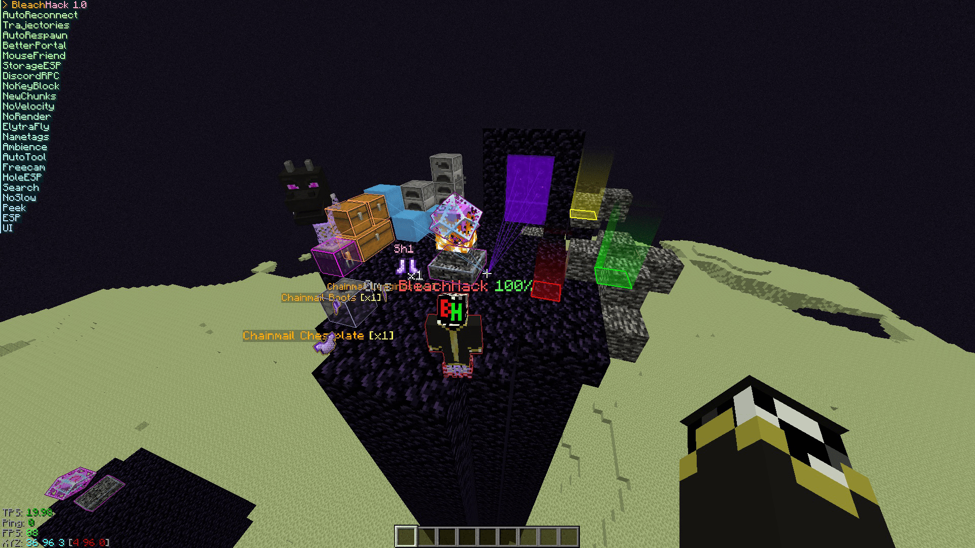 BleachHack - Чит для Minecraft