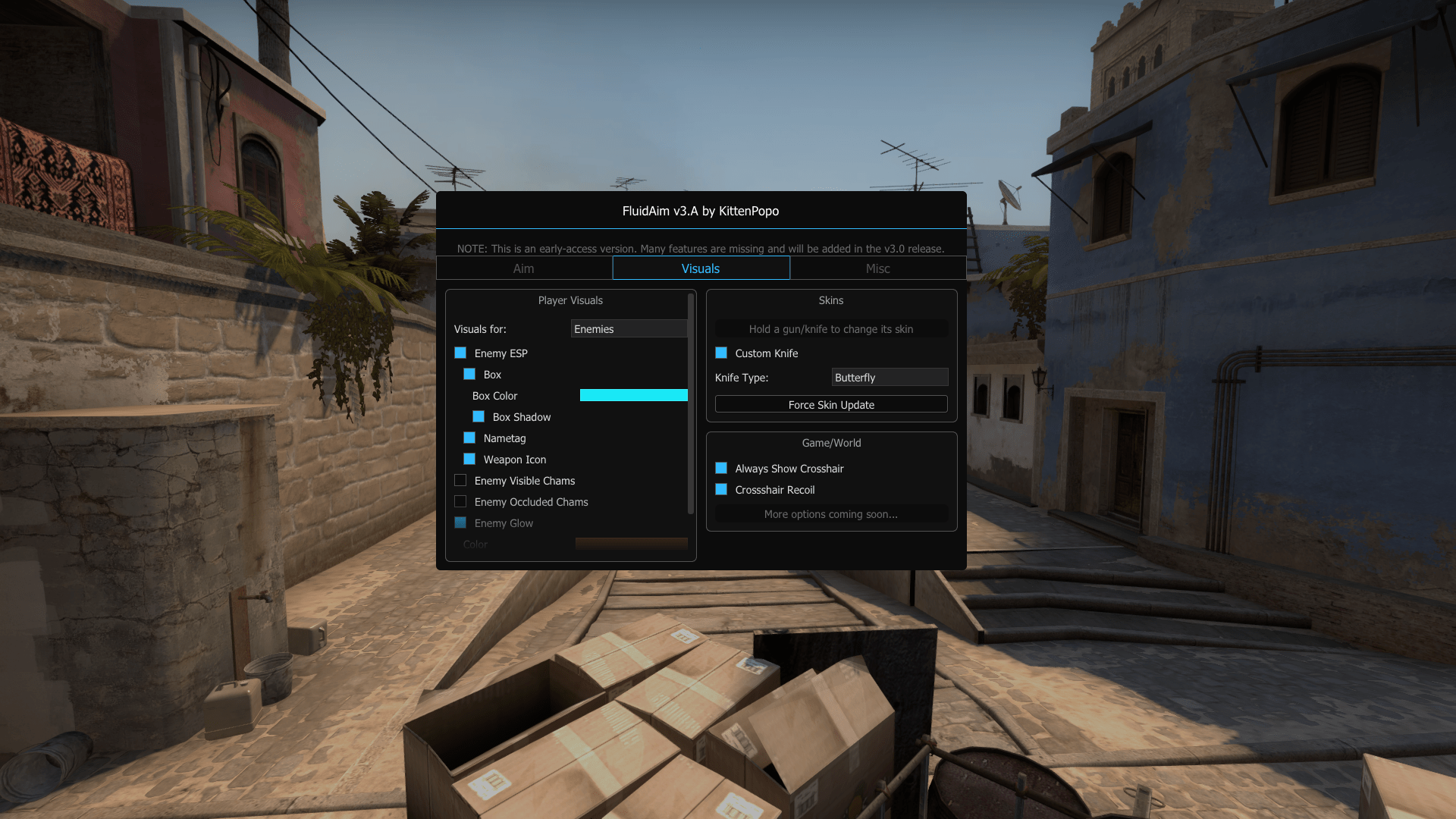 FluidAim - Cheat for CS:GO