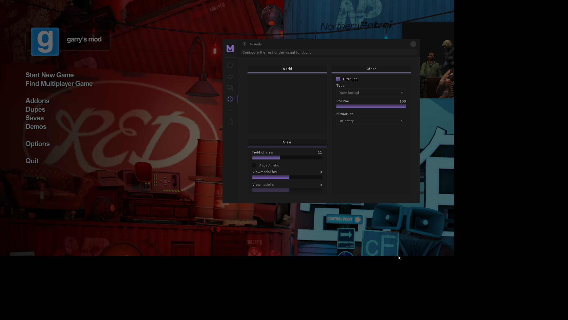 Morion - Cheat for Garry's Mod