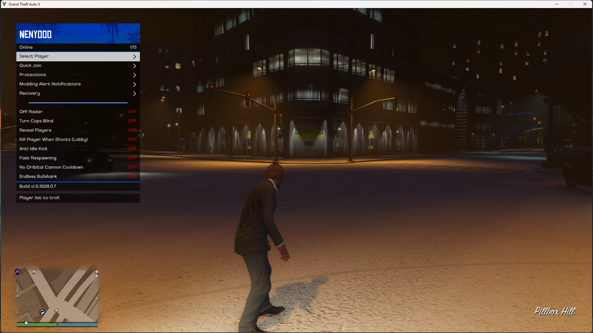 N3NY000 Menu - Cheat for GTA V