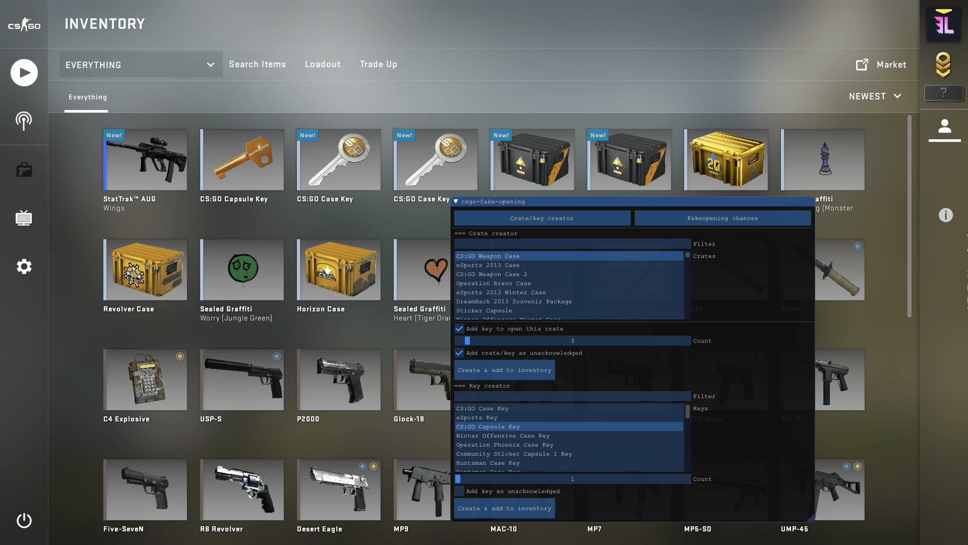 OpenCase - Чит для CS:GO